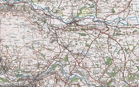 Historic Ordnance Survey Map Of Guiseley 1925