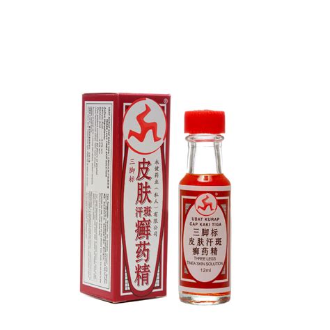 Three Legs Tinea Skin Solution Three Legs Brand Cooling Water