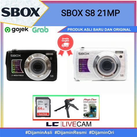 Jual Sbox S8 21mp Kamera Poket Sbox S8 Kamera Digital Sbox S8 21mp