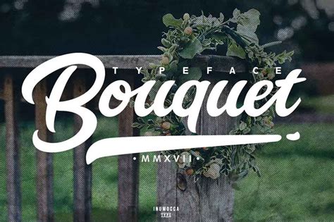 Bouquet Typeface Font Dafont File