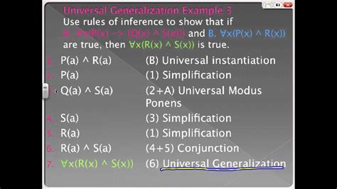 Universalexistential Generalization Youtube
