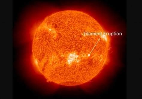 Filament Eruption From Sun Triggers Fresh Geomagnetic Storm Watch For Wednesdaythursday