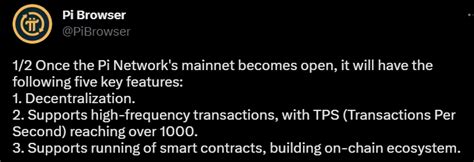 JUST IN Pi Network Launches Open Mainnet Pi Coin Will Have Some Key Features Here Are The