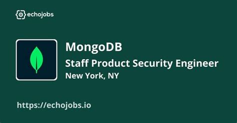Mongodb Is Hiring Staff Product Security Engineer New York Ny Remote