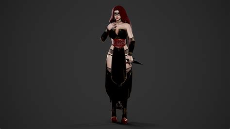 LEAKED GAME ASSETS Vampire Lady