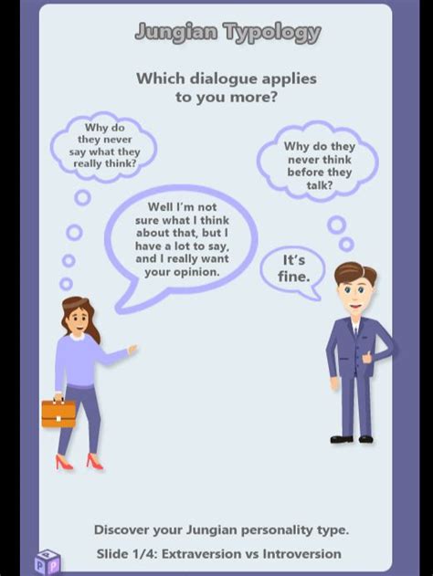 Extraversion Vs Introversion Typology Quiz Extraversion Vs Introversion Extraversion