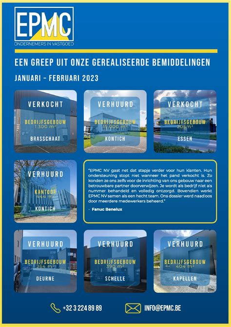 Een Greep Uit Onze Gerealiseerde Epmc