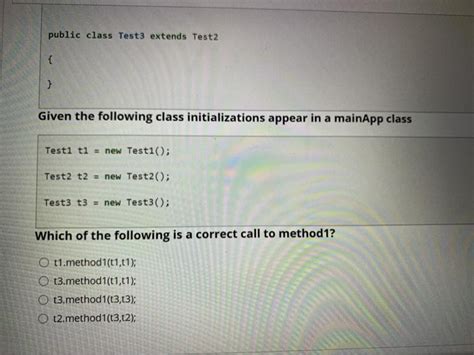 solved given the following class declarations public class