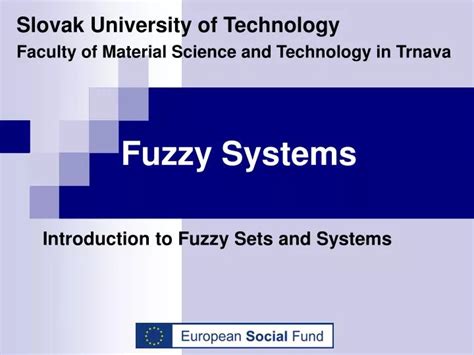 PPT Fuzzy Systems PowerPoint Presentation Free Download ID 5381877