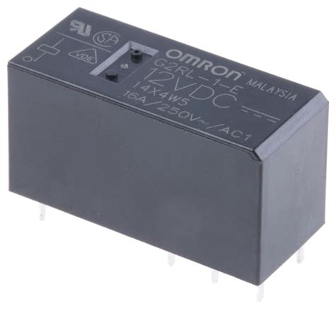 G2rl 1 E Dc12 Omron Omron Pcb Mount Power Relay 12v Dc Coil 16a