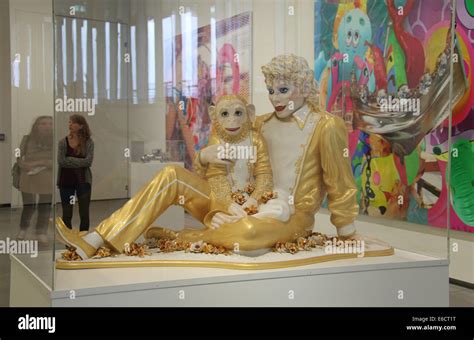 Michael Jackson And Bubbles Jeff Koons
