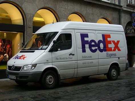 Fedex Mercedes Van