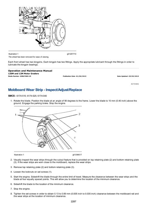 Caterpillar Cat 12m Motor Grader Service Repair Manual B9f00001 And Up