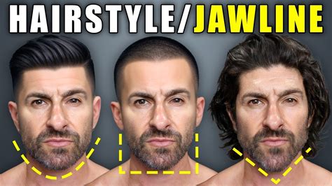 How To Choose The Best Hairstyle For Your Jawline Face Shape Youtube