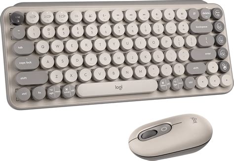 Logitech Pop Keys Pop Mouse Wireless Keyboard And Bluetooth Mouse