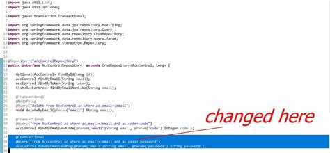 computer science and on java spring boot how to search project