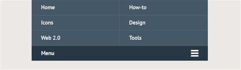 Responsive Navigation Solutions And Tutorials