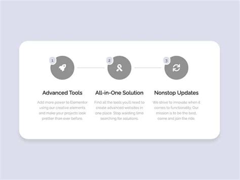 Step Process Elementor 扩展插件与小工具 1108