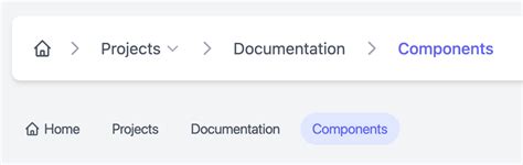 머티리얼 디자인 브레드크럼 템플릿 스타트업풀