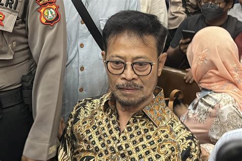 Divonis 10 Tahun Ini Korupsi Syl Dan Keluarga Pakai Duit Kementan