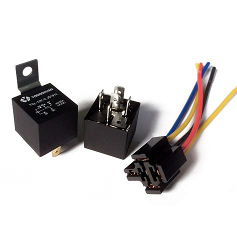 Bosch 5 Pin Relay Socket Ols Bosch Style 5 Pin Spdt Interlocking Relay Socket Harness Base With