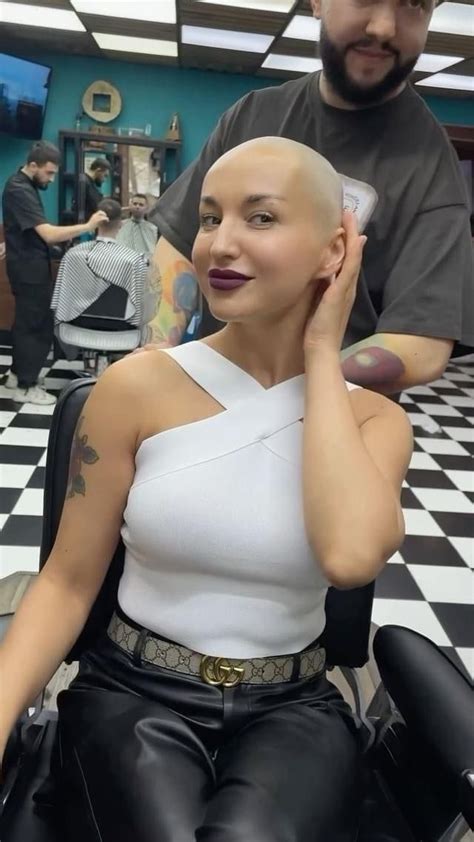 Pin By Olaf H On Glatze Pixie Cut In 2024 Shaved Hair Women