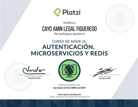 buen curso de backend con nodejs 📈 cayo amin legal figueredo