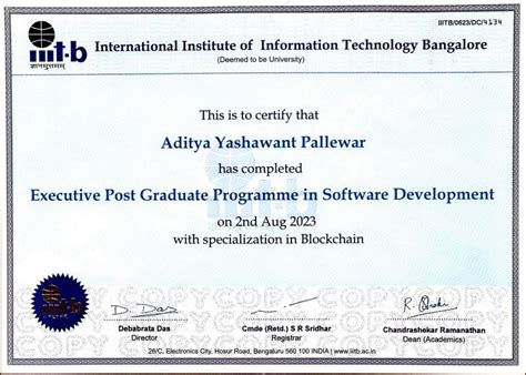 Aditya P On Linkedin Graduation Blockchaintechnology Softwaredevelopment Techinnovation