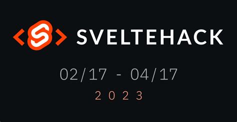 Svelte Hackathon