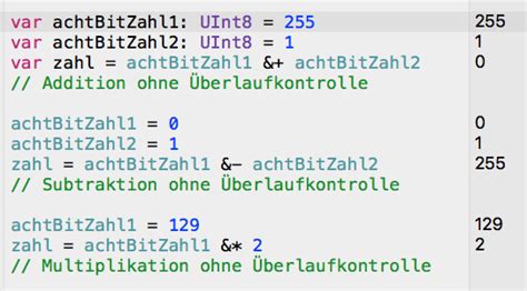 Value Overflow Swift 2 Repetico