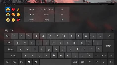 Windows Receives Emoji Improvements Touch Keyboard Emoji Area