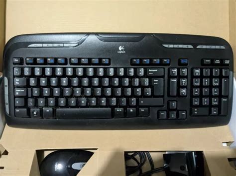 Logitech Cordless Desktop Ex110 Keyboard And Optical Mouse Usb And Ps 2 £