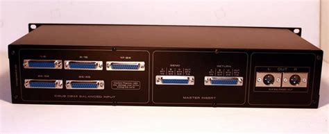 Passive Summing Mixer Custom Inch Rack Input Channel Studio Mixer