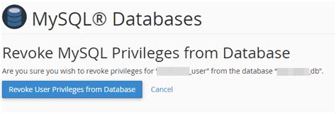 Mysql Database Users Supporthost