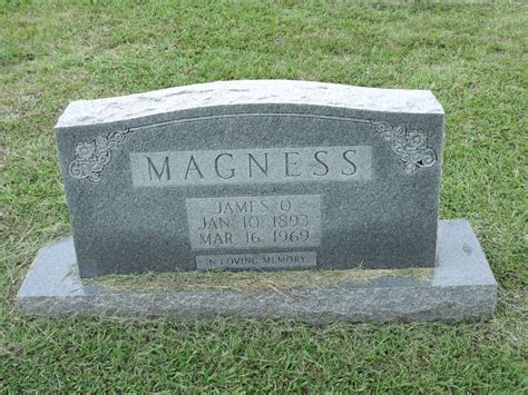 James Quintus Magness 1893 1969 Find A Grave Memorial