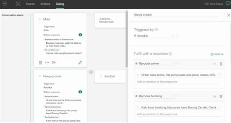 Tutorial Membangun Aplikasi Virtual Customer Service Dengan Watson