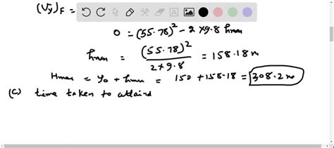 Solveda Model Rocket Is Launched Straight Upward With An Initial Speed
