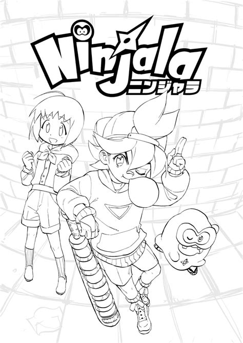 Gumchi Kappei And Tomoya Ninjala And 1 More Drawn By Kushabiria