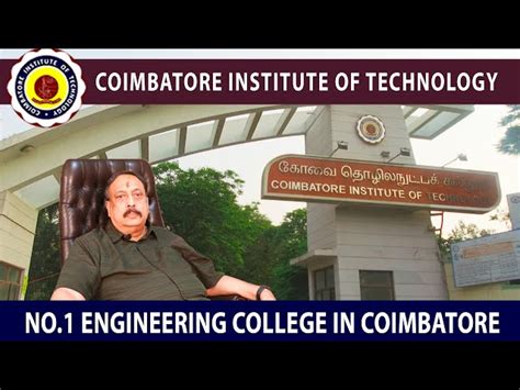 Coimbatore Institute Of Technology Images And Videos Campus