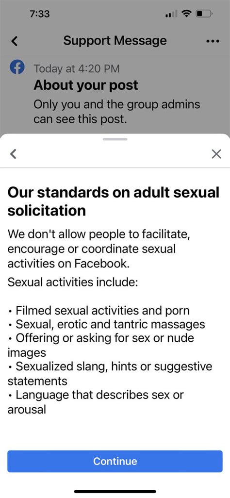 Lisey Sweet She Her On Twitter Facebook Removed A Post I Made In A Group Im Part Of That Is