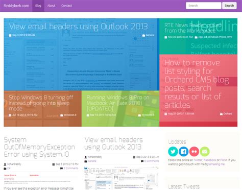 IrishDotNet Dev Reddybrek Is Now Powered By Orchard Richard