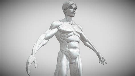 Cartoon Style Male Base Mesh No1 3d Model By Danielmclogan 9bd8feb