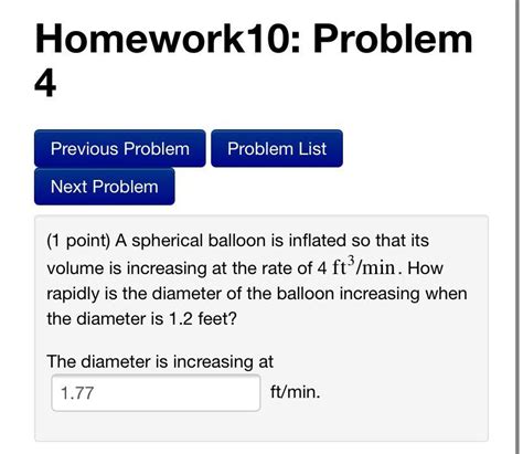 Solved Homework 10 Problem 4 Previous Problem Problem List