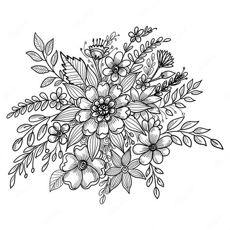 Floral Adult Coloring Pages Coloring Pages