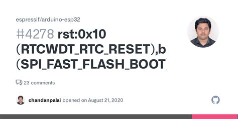Rst 0x10 RTCWDT RTC RESET Boot 0x13 SPI FAST FLASH BOOT Issue