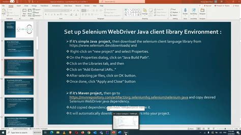 🔥 Set Up Selenium Webdriver Java Client Library Add Selenium Java