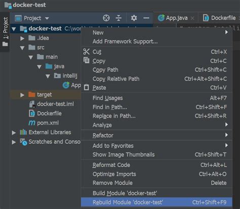 Keyboard Rebuild Shortcut Does Not Do The Same Thing As The Menu Item