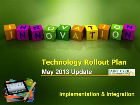PPT Technology Rollout Plan PowerPoint Presentation Free Download ID