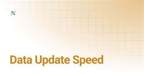 Data Update Speed ProjectX Help Center