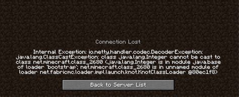 Bug Cant Connect To Docker Compose Fabric 1192 Modded Server · Issue 47 · Someaddons